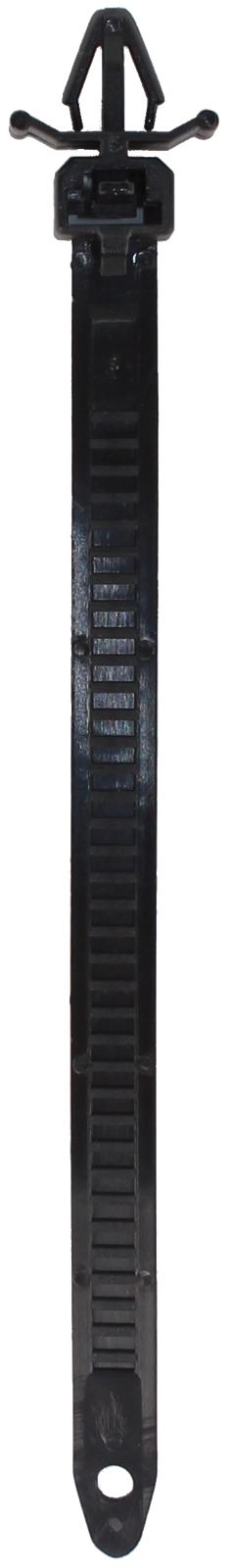 Cable Tie Releasable Push In Black 120mm Long X 6mm Wide — JNS Fasteners